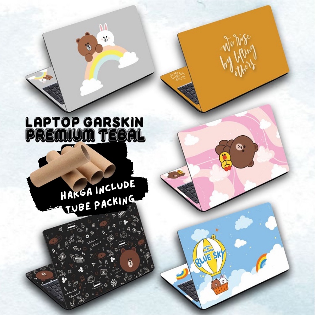 Jual Garskin Laptop Anti Gores Beruang Kartun Lucu Premium Full set 10 ... Jual Garskin Laptop Anti Gores Beruang Kartun Lucu Premium Full set 10 ...