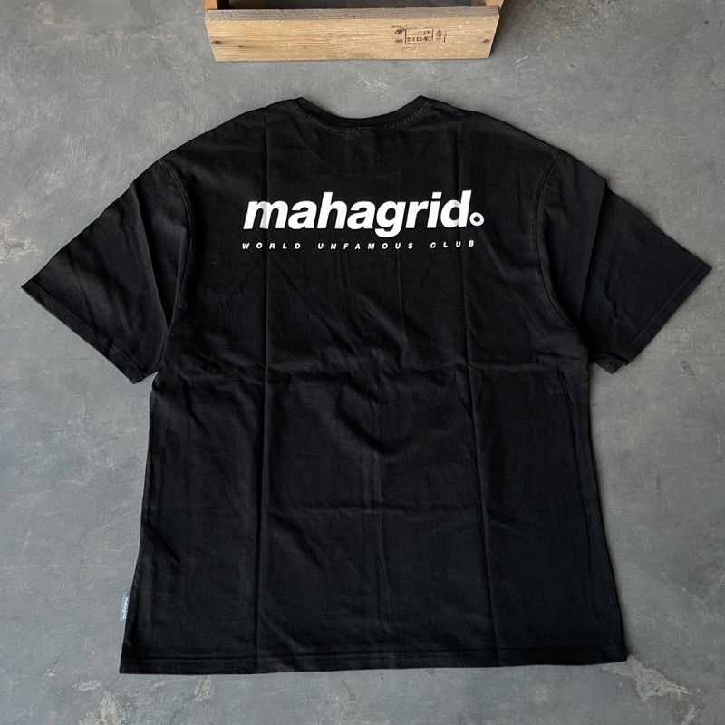 Jual MAHAGRID SCRIPT LOGO TSHIRT ORIGINAL BLACK | Shopee Indonesia