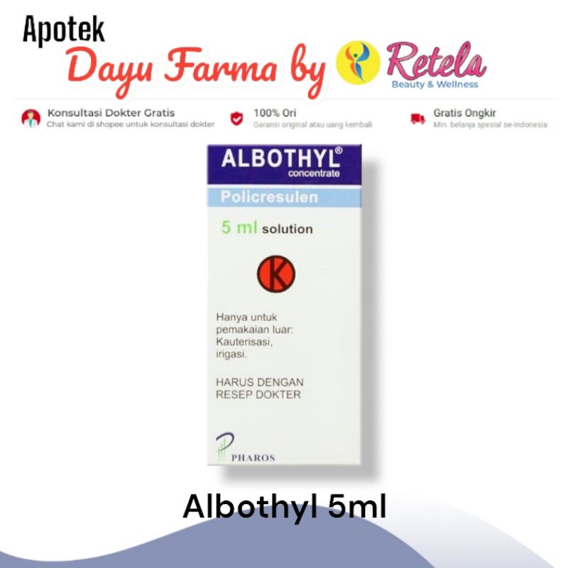 Jual ALBOTHYL CONCENTRATE 5ML | Shopee Indonesia