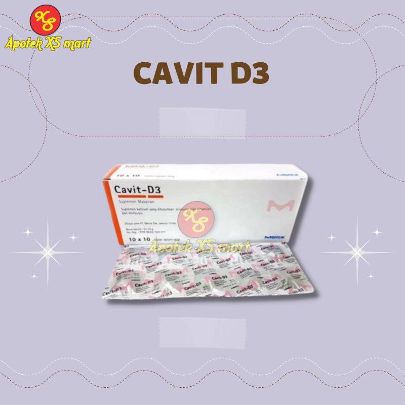 Jual CAVIT D3 – MEMENUHI KEBUTUHAN VITAMIN D | Shopee Indonesia