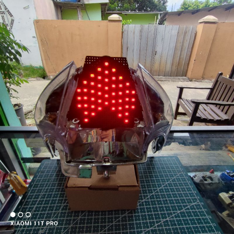 Jual Lampu rem running honda beat karbu pnp otomatis | Shopee Indonesia