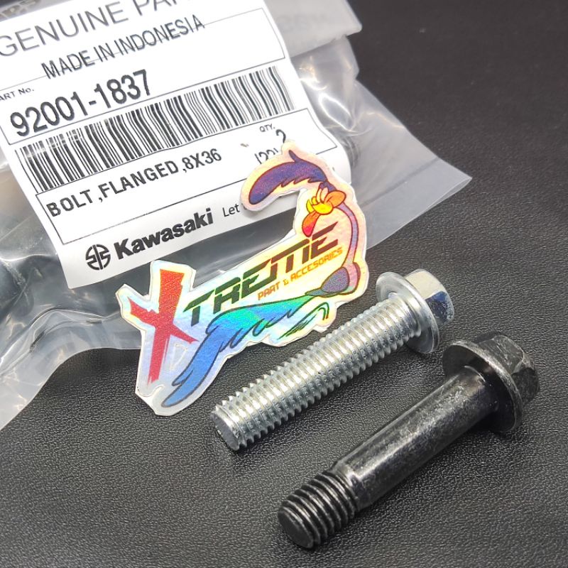 Jual Baut Breket Kaliper Rem Depan Ninja R RR New Old SS Original ...