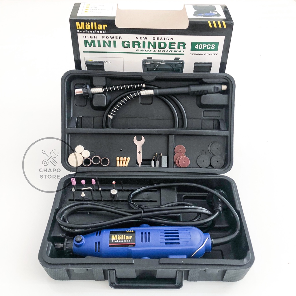 Jual Mollar mini die grinder set 40pcs gerinda dan bor mini tuner set ...