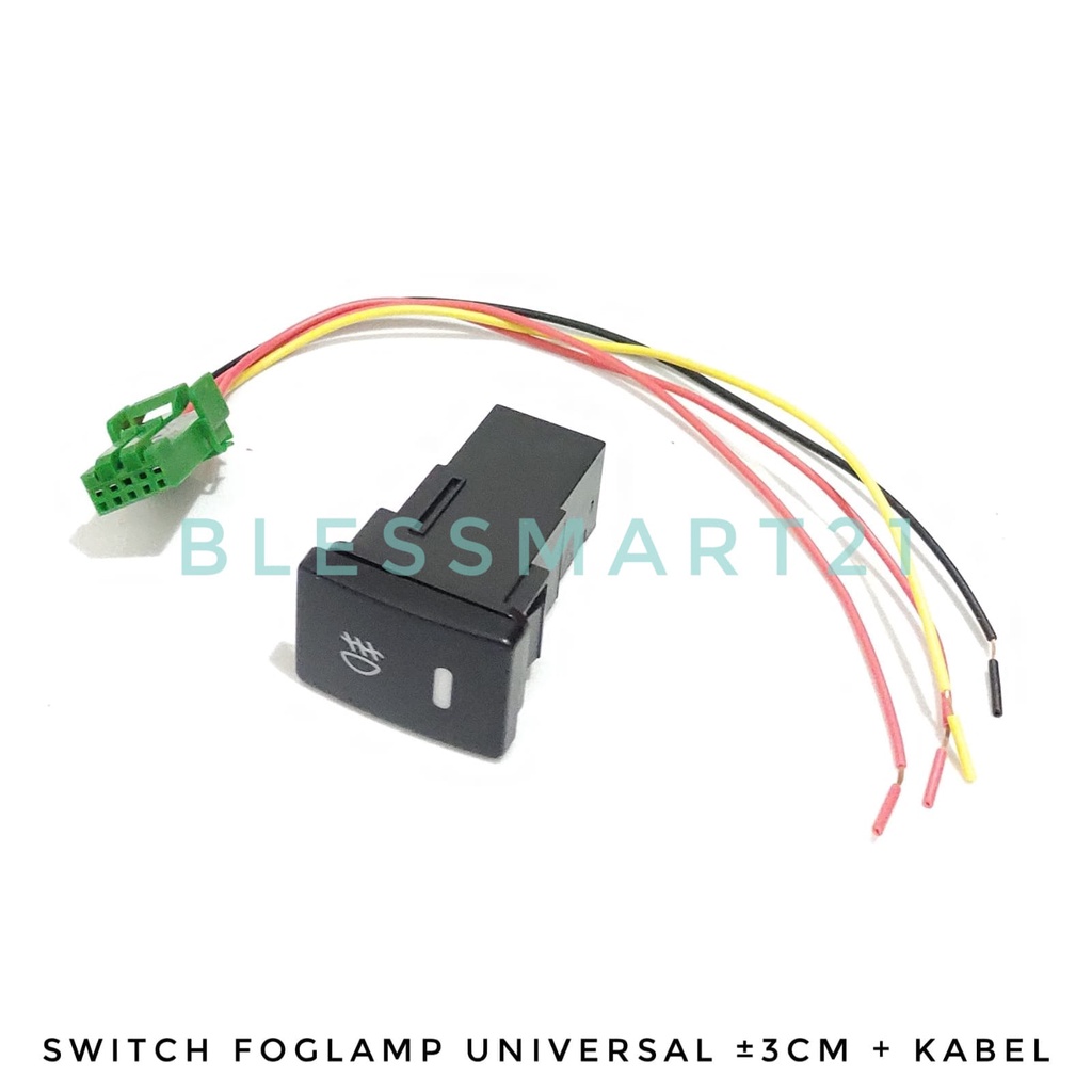 Jual SWITCH FOGLAMP / SAKLAR FOGLAMP / TOMBOL LAMPU + KABEL 4183N ...