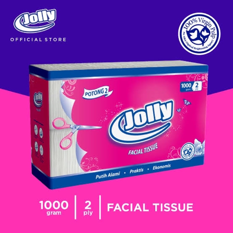 Jual Jolly Facial Tissue (1000g) | Shopee Indonesia