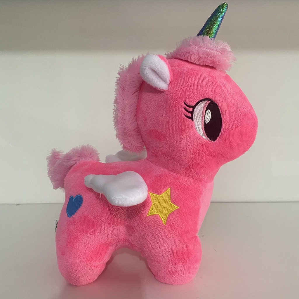 Jual Boneka Unicorn Warna Warni Little Pony LED Kuda Poni Bersayap ...