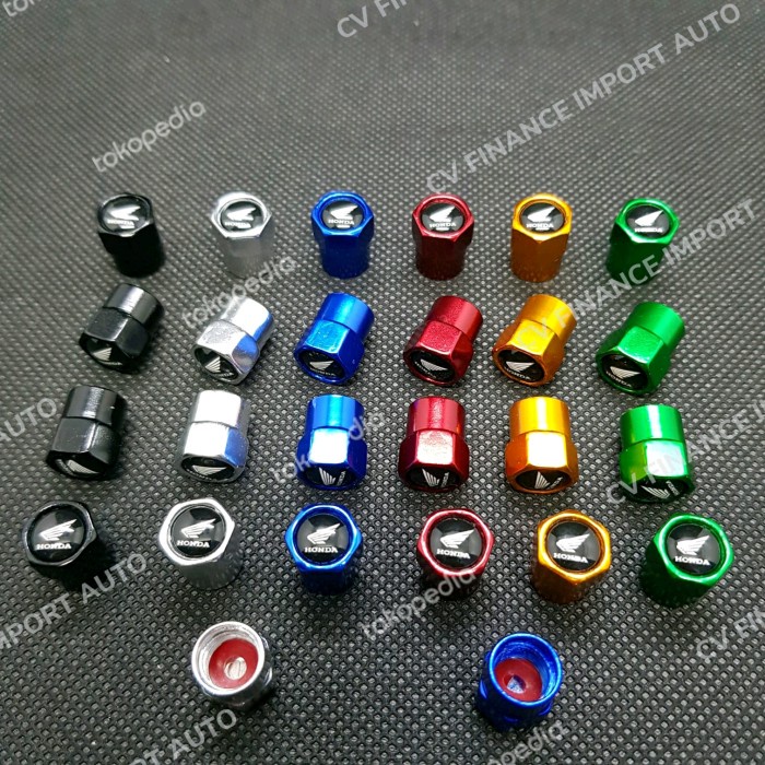Jual Penutup Tutup Pentil Motor Ban Honda motor TYRE WHEEL VALVE CAP ...