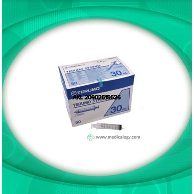 Jual Terumo Spuit 30 cc Tanpa Needle Per Box isi 50 pcs | Shopee Indonesia