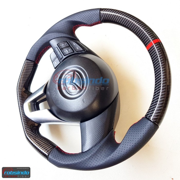 Jual stir steering wheel carbon Mazda cx5 / Mazda2 | Shopee Indonesia