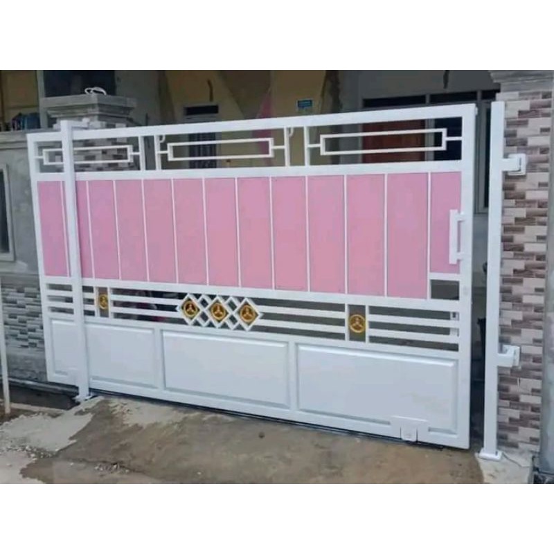 Jual pagar rumah besipagar rumah besi minimalispagar rumah kayu ...