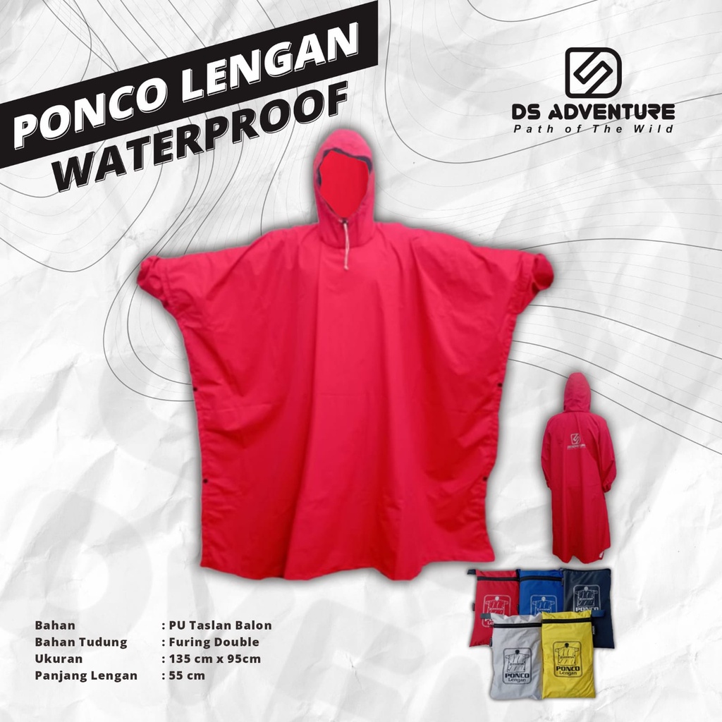 Jual Jas hujan ponco lengan Ds Adventure - jas hujan waterproof - jas ... Jual Jas hujan ponco lengan Ds Adventure - jas hujan waterproof - jas ...