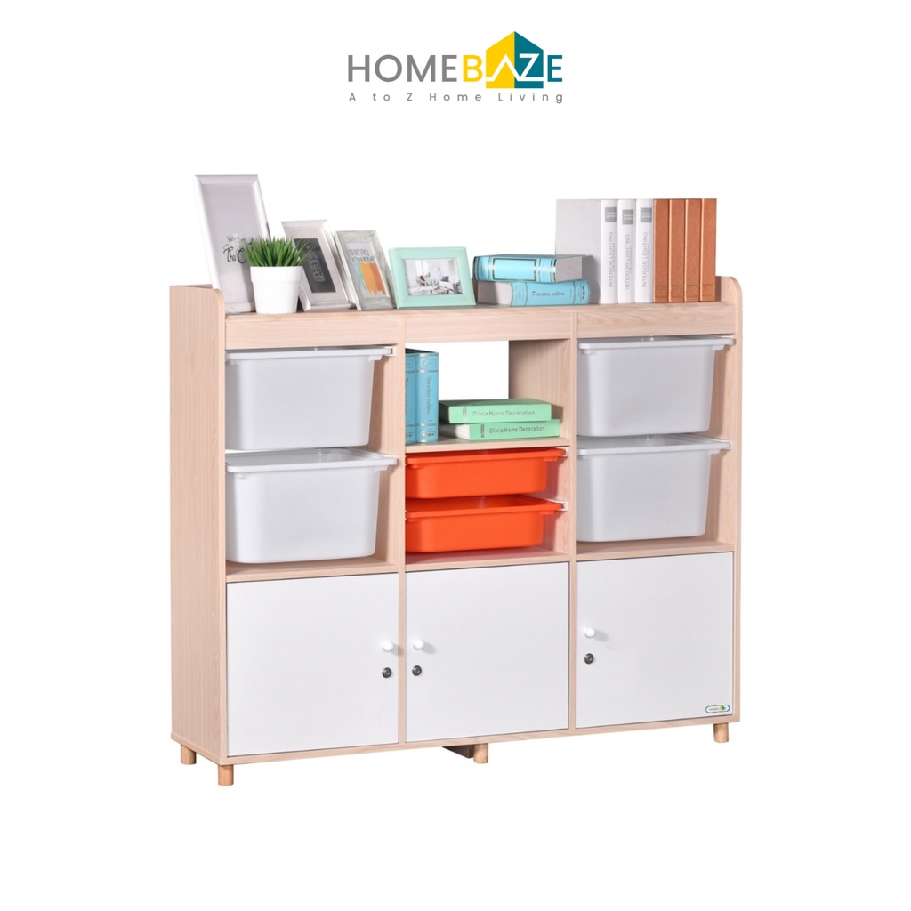 Jual Homebaze - Rak Mainan Anak Kotak Plastik Penyimpanan, Rak ...