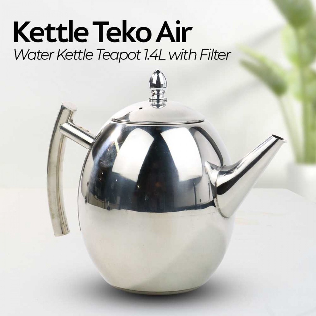 Jual Kettle Teko Air Teh Kopi Water Kettle 1.5L with Filter - HS4050 ...