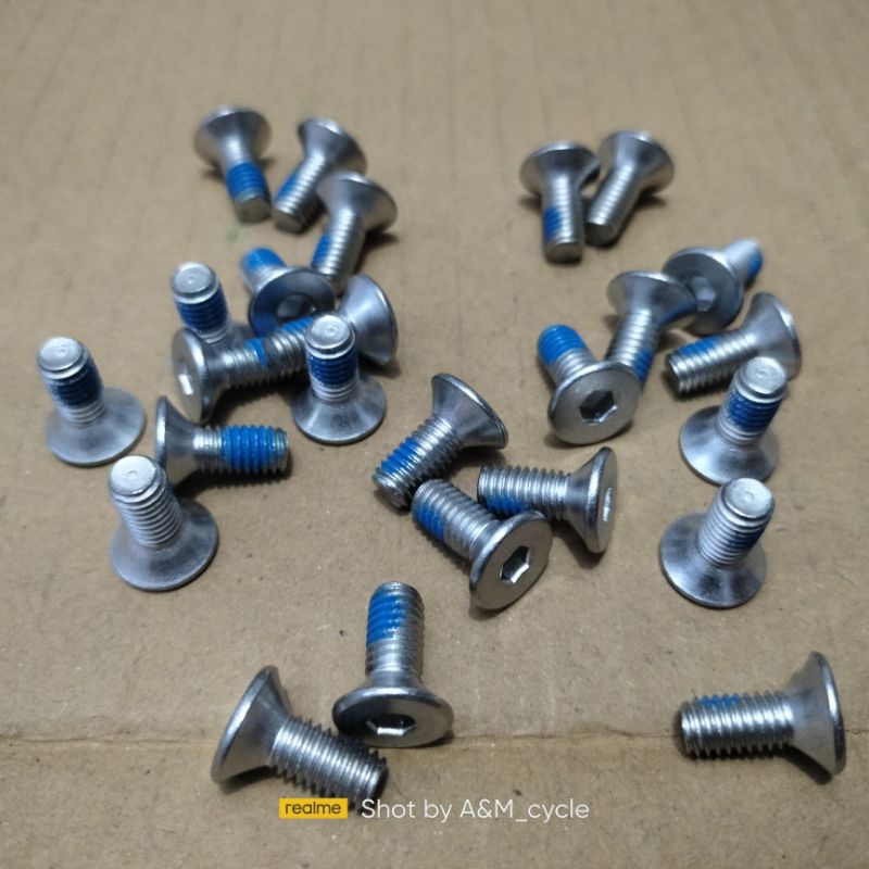 Jual Baut rearshok sepeda dualsus atau fullsus nut bolt pivot rear ...