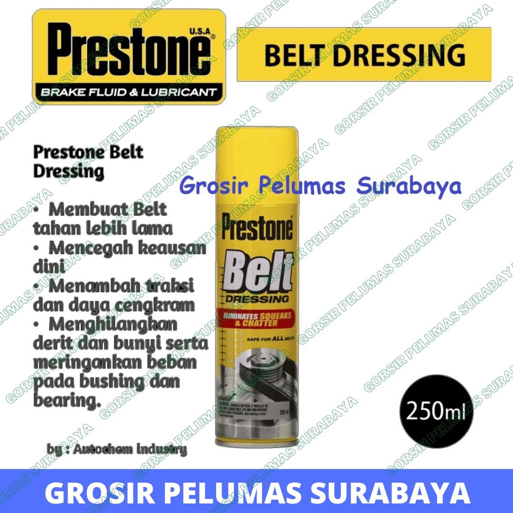 Jual Prestone belt dressing / vanbelt spray v belt | Shopee Indonesia