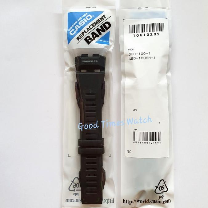 Jual STRAP G-SHOCK GBD-100-1 GBD 100SM GBD 100 Casio Original | Shopee ...