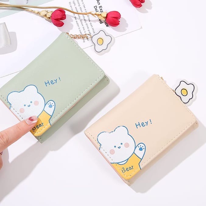 Jual DOMPET WANITA LIPAT ANIMAL LUCU KARAKTER CUTE IMPORT DOMPET LIPAT ...