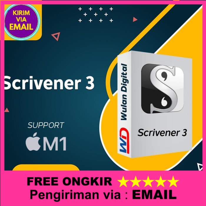 Jual Software Menulis Naskah: Scrivener 3 Full Version [Mac] Lifetime ...