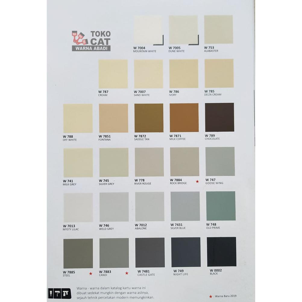 Jual BAYAR DI TEMPAT - CAT TEMBOK WELDON 5 KG - KHUSUS INTERIOR - SERI ...