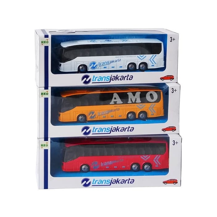 Jual DIE CAST MOBIL BUS TRANSJAKARTA / BUSWAY - 8070-30 | Shopee Indonesia