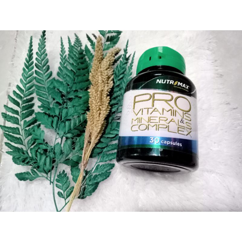 Jual Nutrimax Pro Vitamin Dan Mineral Complex 30 Kapsul Vitamin