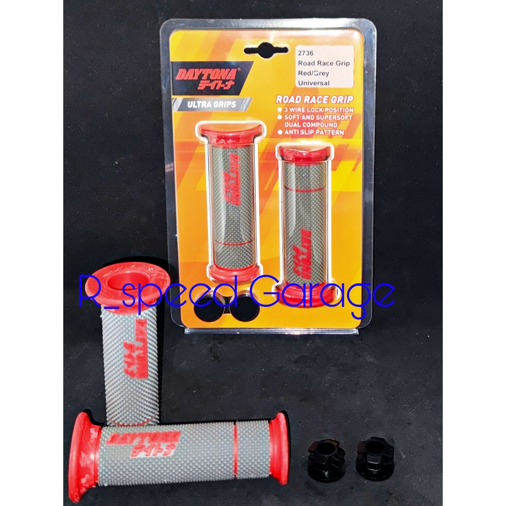 Jual HAND GRIP GAS MOTOR DAYTONA ROAD RACE GRIP 115 MM | Shopee Indonesia
