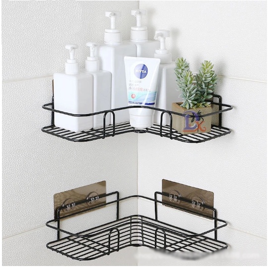 Jual IJNC Rak Sudut Kamar Mandi Tempel Tempat Sabun Dinding Keramik Rak ...