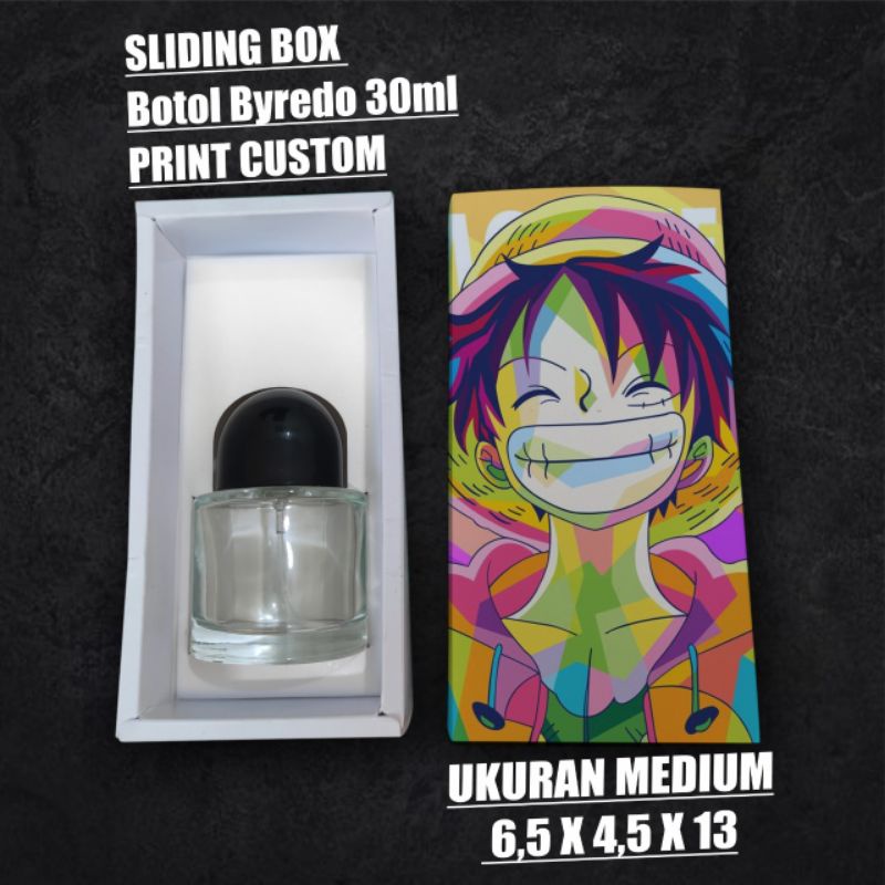 Jual BOX PARFUM SLIDING CUSTOM / BYREDO 30ml / Custom Sliding Box ...