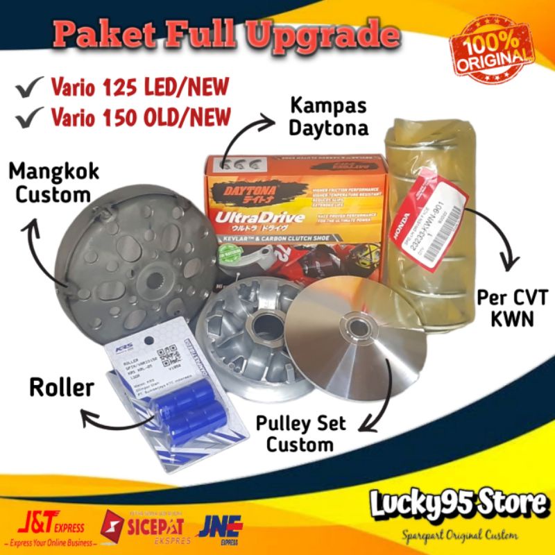 Jual Paket Full Upgrade CVT Paket Akselerasi Vario 125 Vario 150 OLD ...