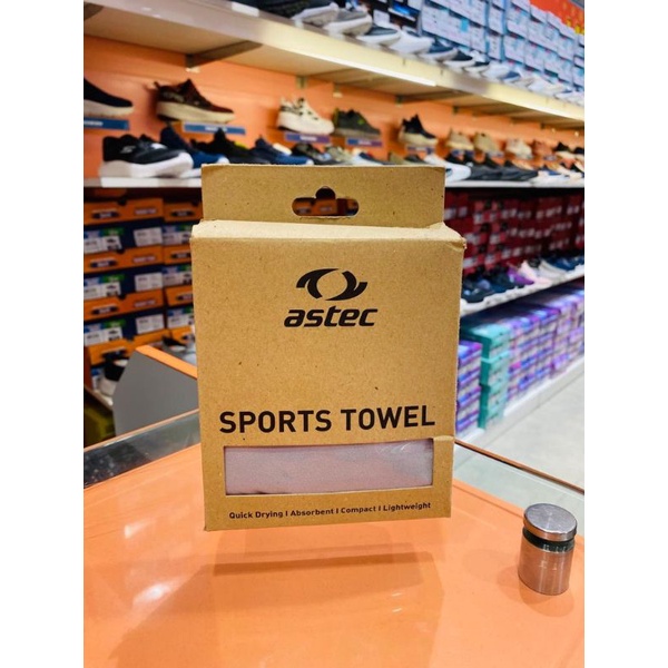 Jual astec sport towel / handuk olahraga astec / handuk sports astec ...
