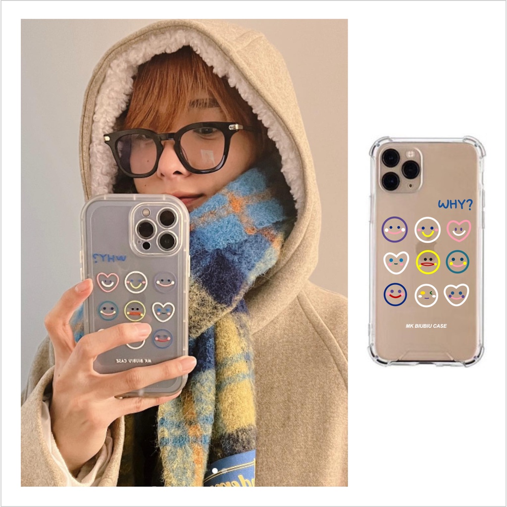 Jual SEVENTEEN DK Dokyeom smiley smile custom transparent phone case ...