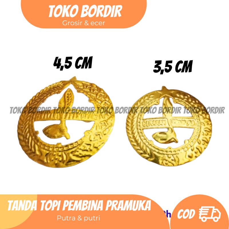 Jual Pin pembina Pramuka / tanda topi pembina Pramuka | Shopee Indonesia