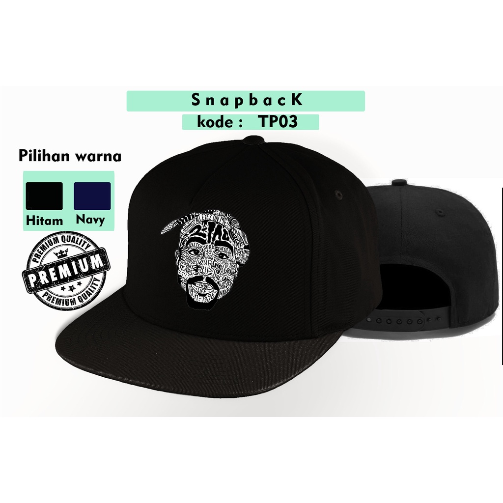 Jual Topi 2pac rapper hip hop tupac snapback tp03 | Shopee Indonesia