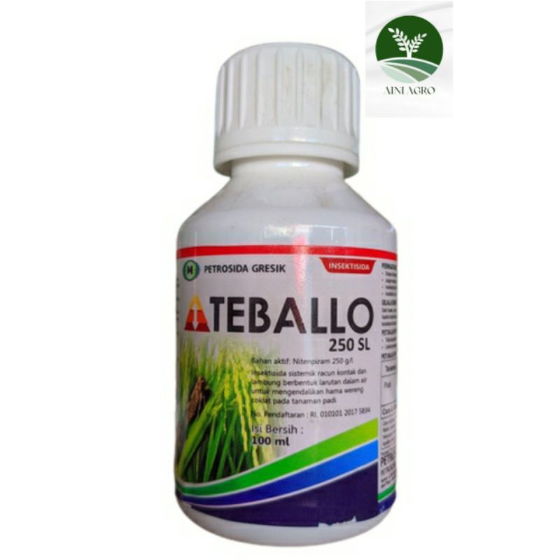 Jual TEBALLO 250SL Obat wereng tanaman padi.100ml | Shopee Indonesia