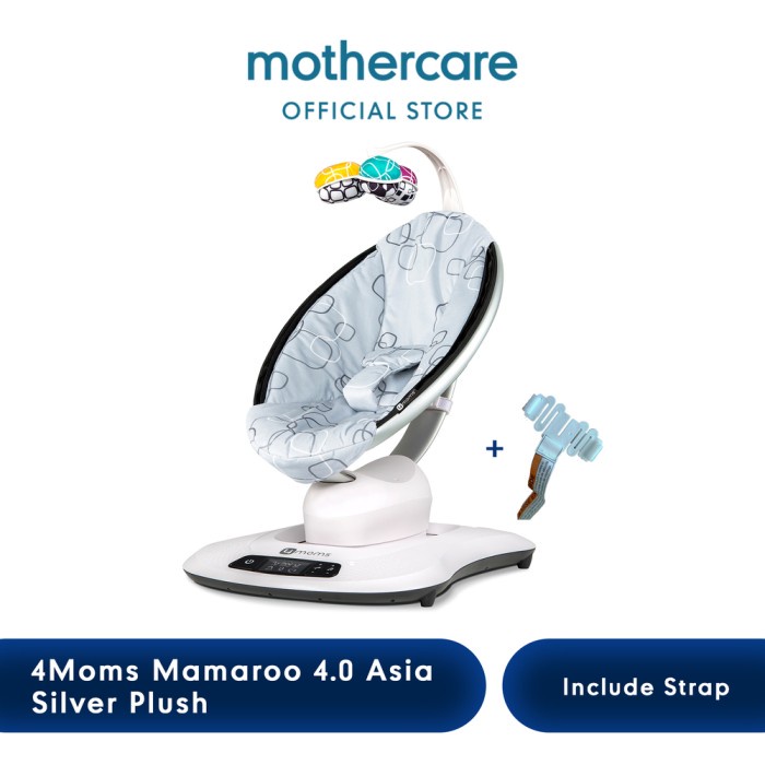 Jual Bayi 4Moms Mamaroo 4.0 Asia Silver With Safety Strap - Ayunan ...