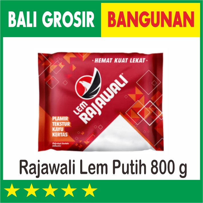 Jual RAJAWALI PVAC LEM PUTIH BESAR / LEM KAYU KERTAS PLAMIR MEUBLE 800 ...