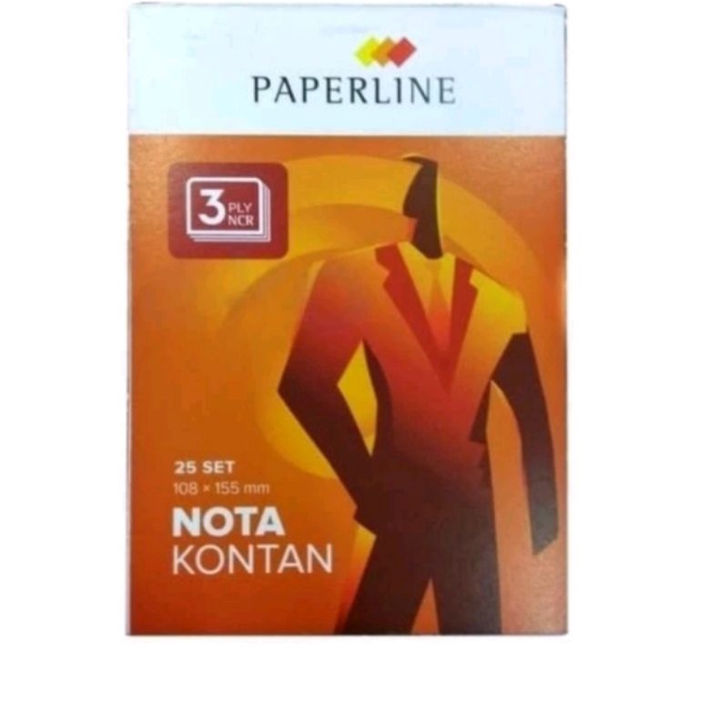 Jual buku bon nota kontan 3 play / rangkap 3 kecil paperline ppl ...