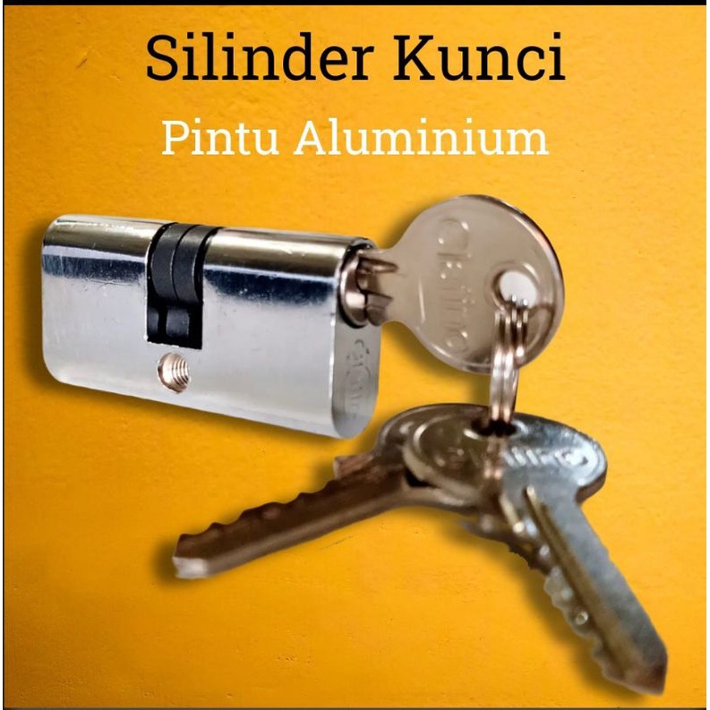 Jual Cylinder Silinder Kunci Pintu Geser Pintu Aluminium | Shopee Indonesia