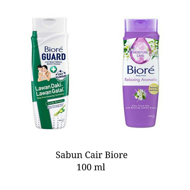 Jual BIORE SABUN MANDI CAIR 100 ML | Shopee Indonesia