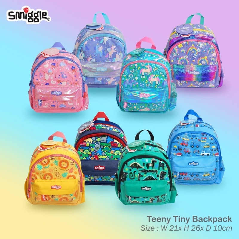 Jual Tas Smiggle PAUD Tas Sekolah TK SD Backpack Ransel Anak Vehicle ...