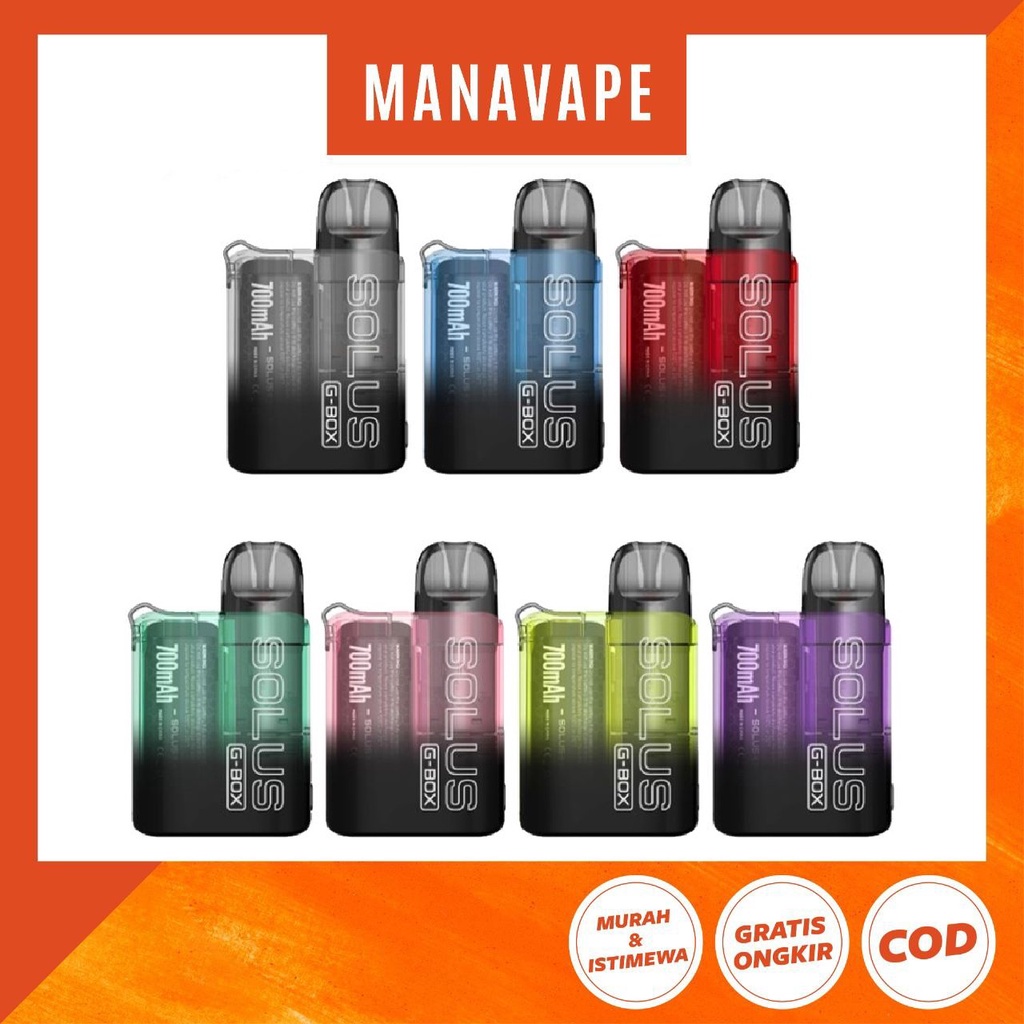 Jual SOLUS G BOX POD KIT AUTHENTIC by SMOK | Shopee Indonesia