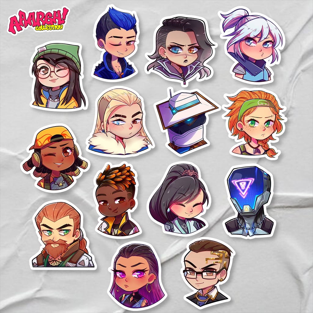 Jual Stiker Agent Valorant | Shopee Indonesia