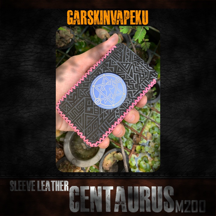 Jual SLEEVE LEATHER CASE AZTEX CENTAURUS M200 BOLONG | Shopee Indonesia