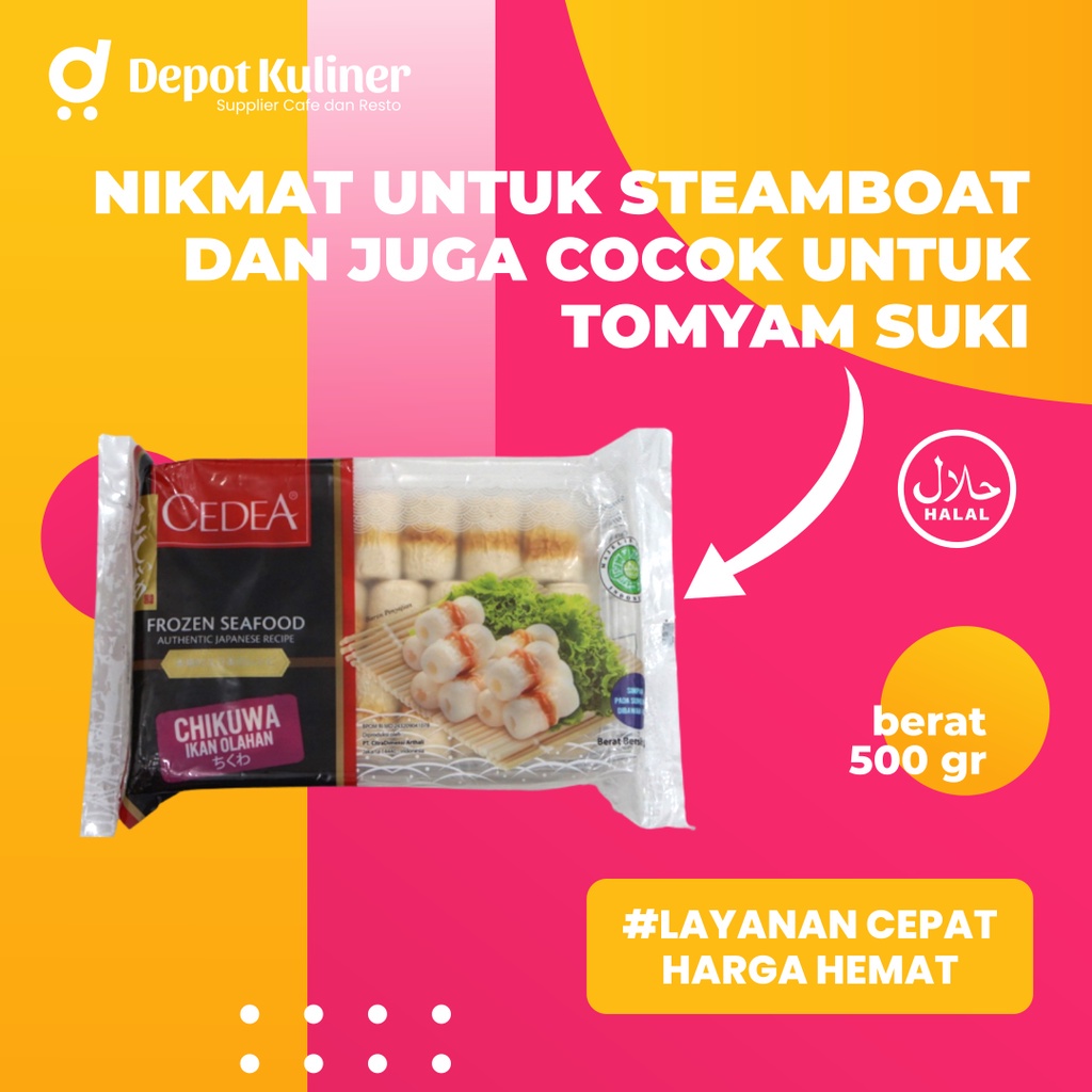 Jual Cedea Chikuwa Steamboat set 500 gr Bahan Suki Tomyam | Shopee ...