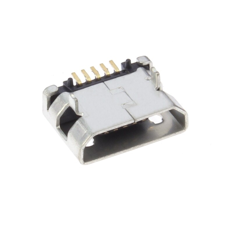 Jual SOKET SOCKET MICRO USB 5 PIN 5P 5PIN FLAT DIP JACK TAIL CONNECTOR ...