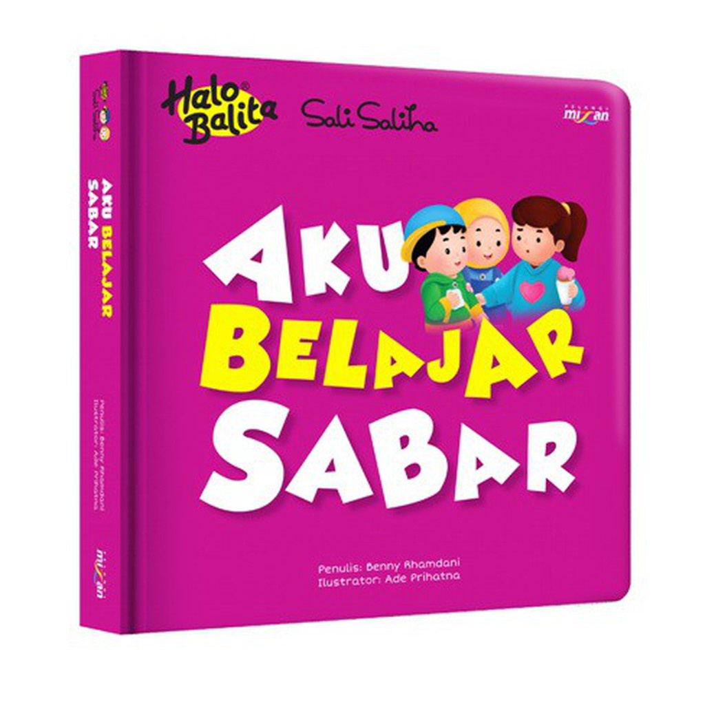 Jual Mizan Buku Anak Halo Balita Sali Saliha Aku Belajar Sabar (Boardbook) | Shopee Indonesia