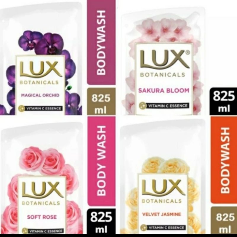 Jual Sabun mandi cair body wash LUX Botanical Reff 825ml | Shopee Indonesia