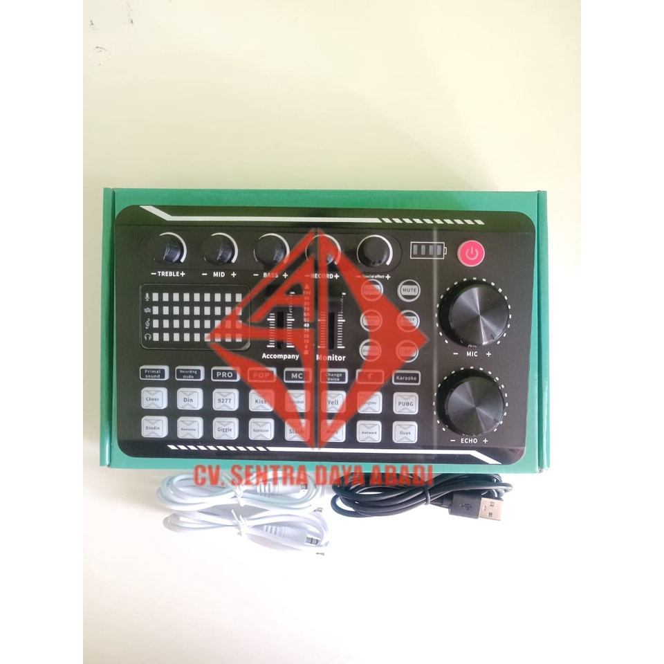 Jual SoundCard Sound Card Microphone Audio Broadcast Interface Mixer F998 | Shopee Indonesia