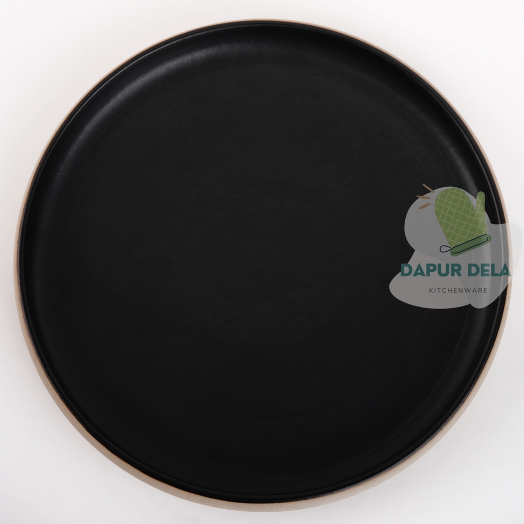 Jual Piring Hitam Estetik Piring Black Piring Mewah Restaurant | Shopee ...