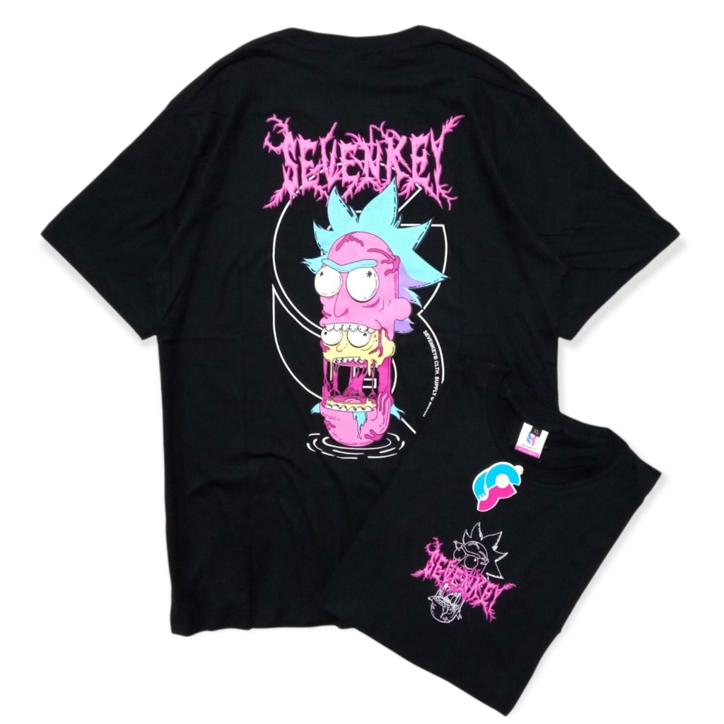 Jual KAOS DISTRO ORIGINAL SEVENKEY x NEXTTIME TSHIRT DISTRO SIMPLE KAOS ...